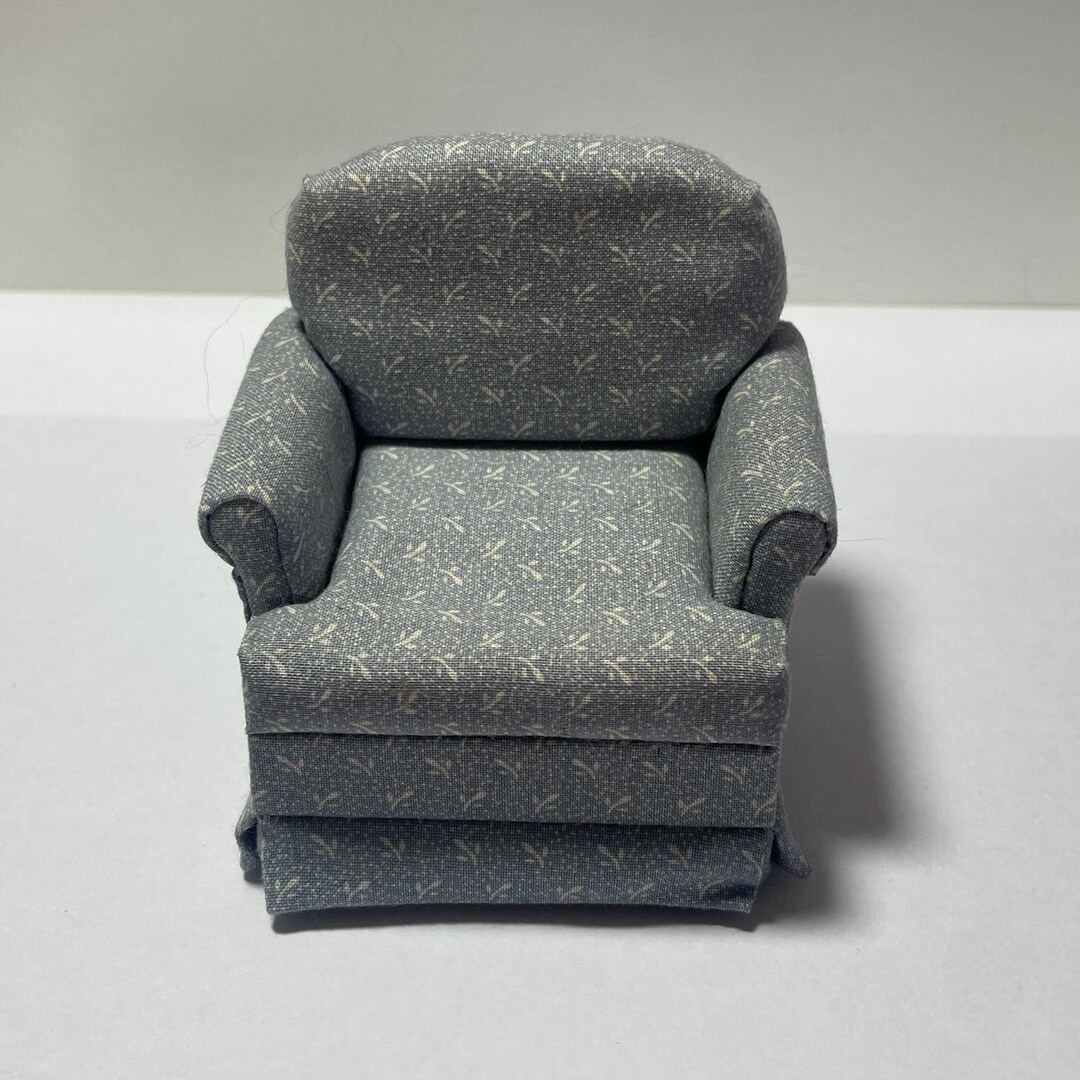 Dollhouse Mini Sofa Chair - Etsy