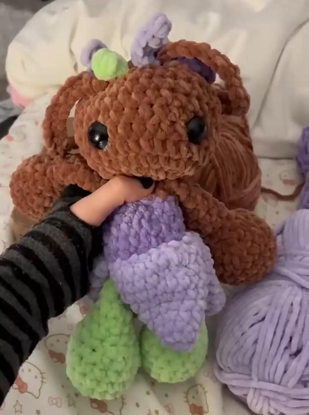 DIGITAL PATTERN Crochet Dandys World Custom Bassie Plushie Toy Gift ...