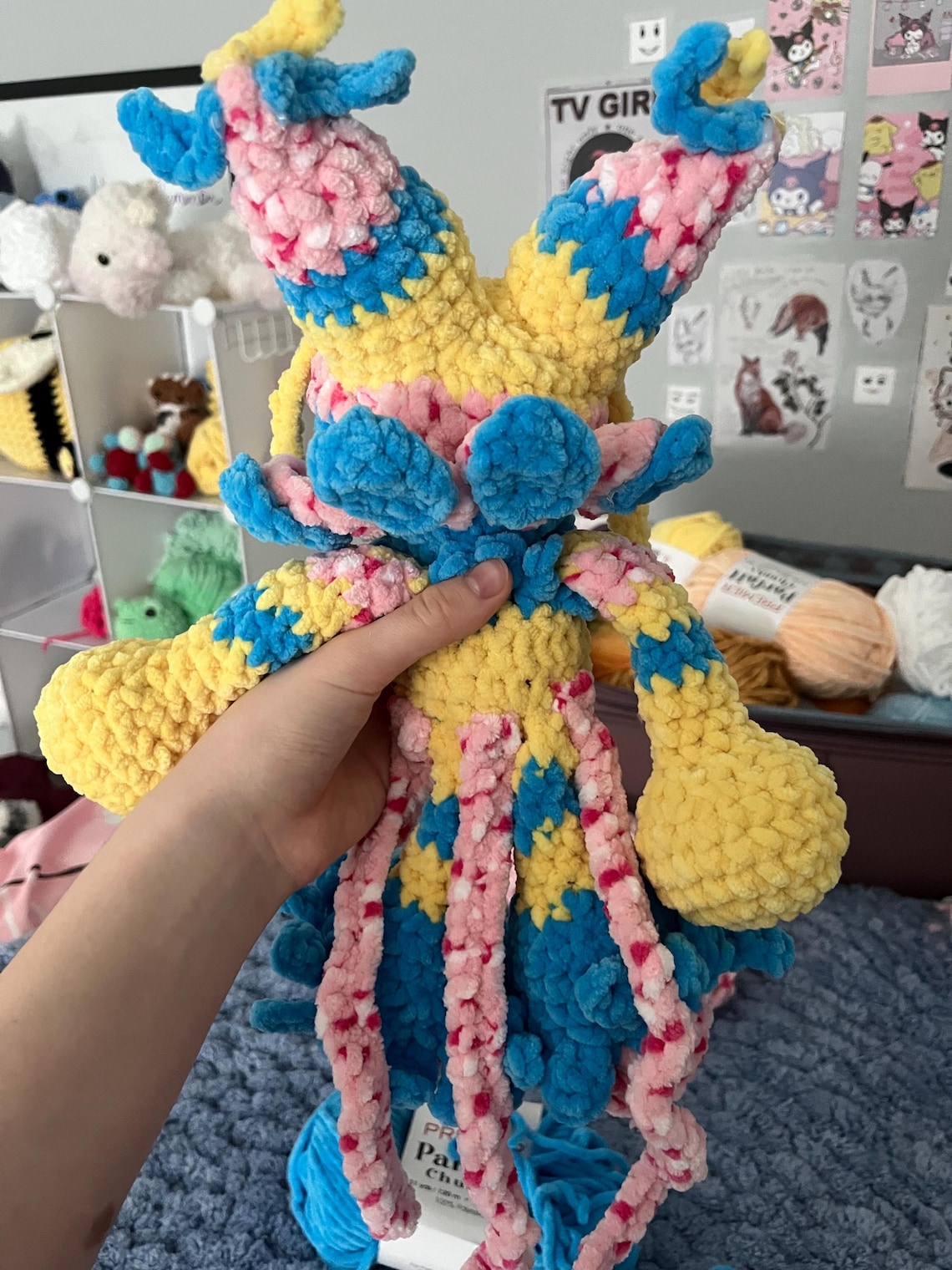 DIGITAL PATTERN Crochet Dandys World Yatta Piñata Handmade Gift Plushie ...