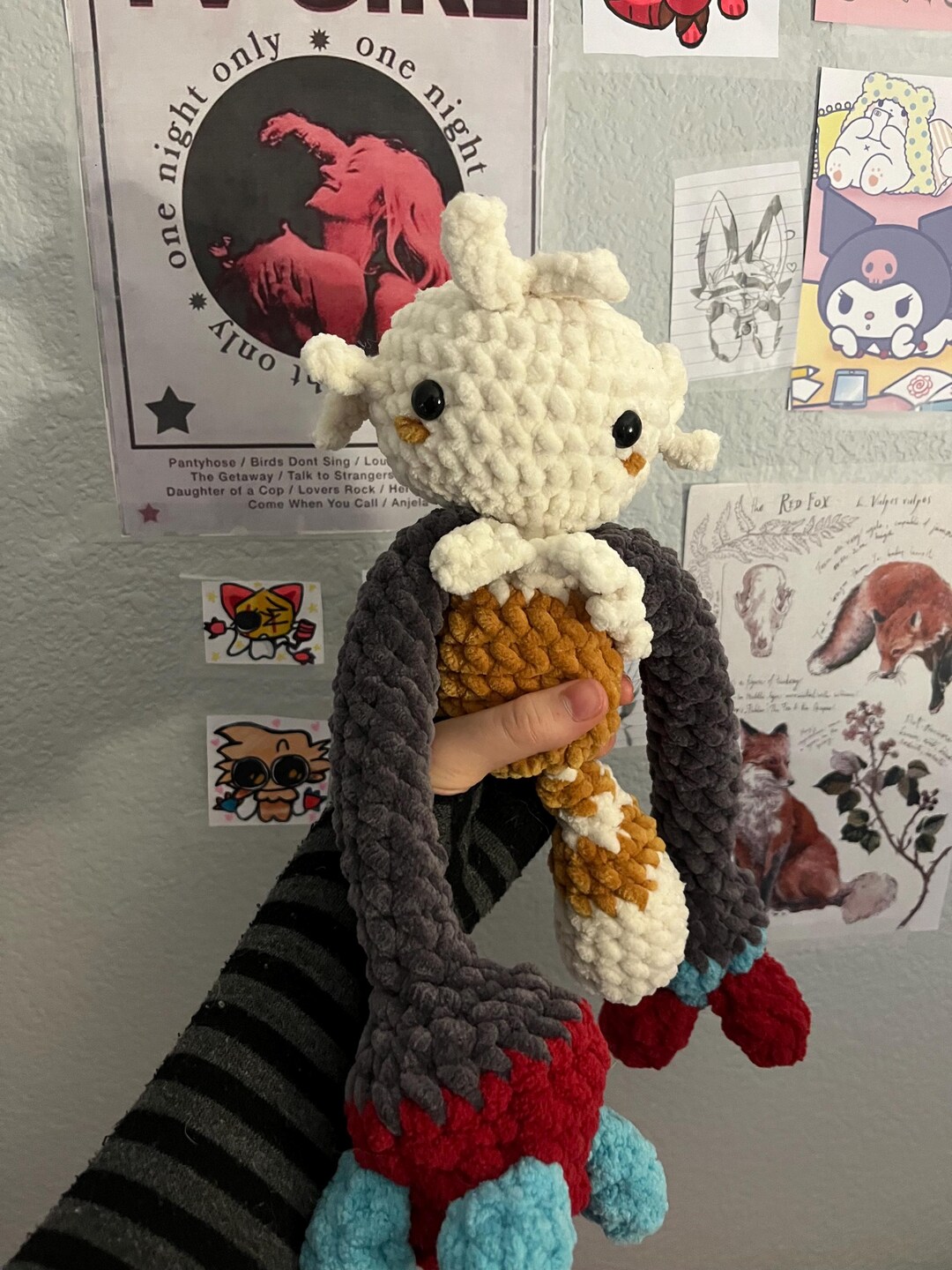 DIGITAL PATTERN Crochet Goob Dandys World Roblox Gift Plush Toy Stuffed ...