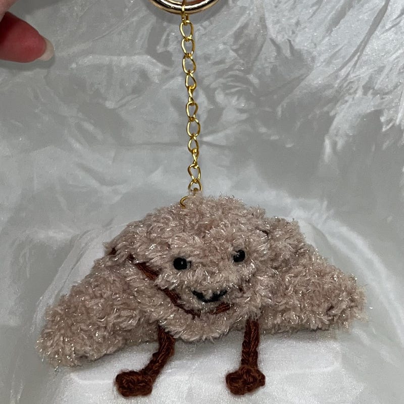 Jellycat Croissant Keychain - Etsy