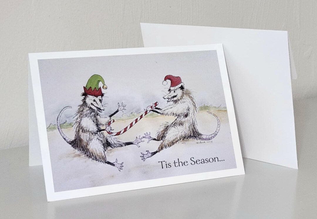 Possum Christmas Cards - Etsy
