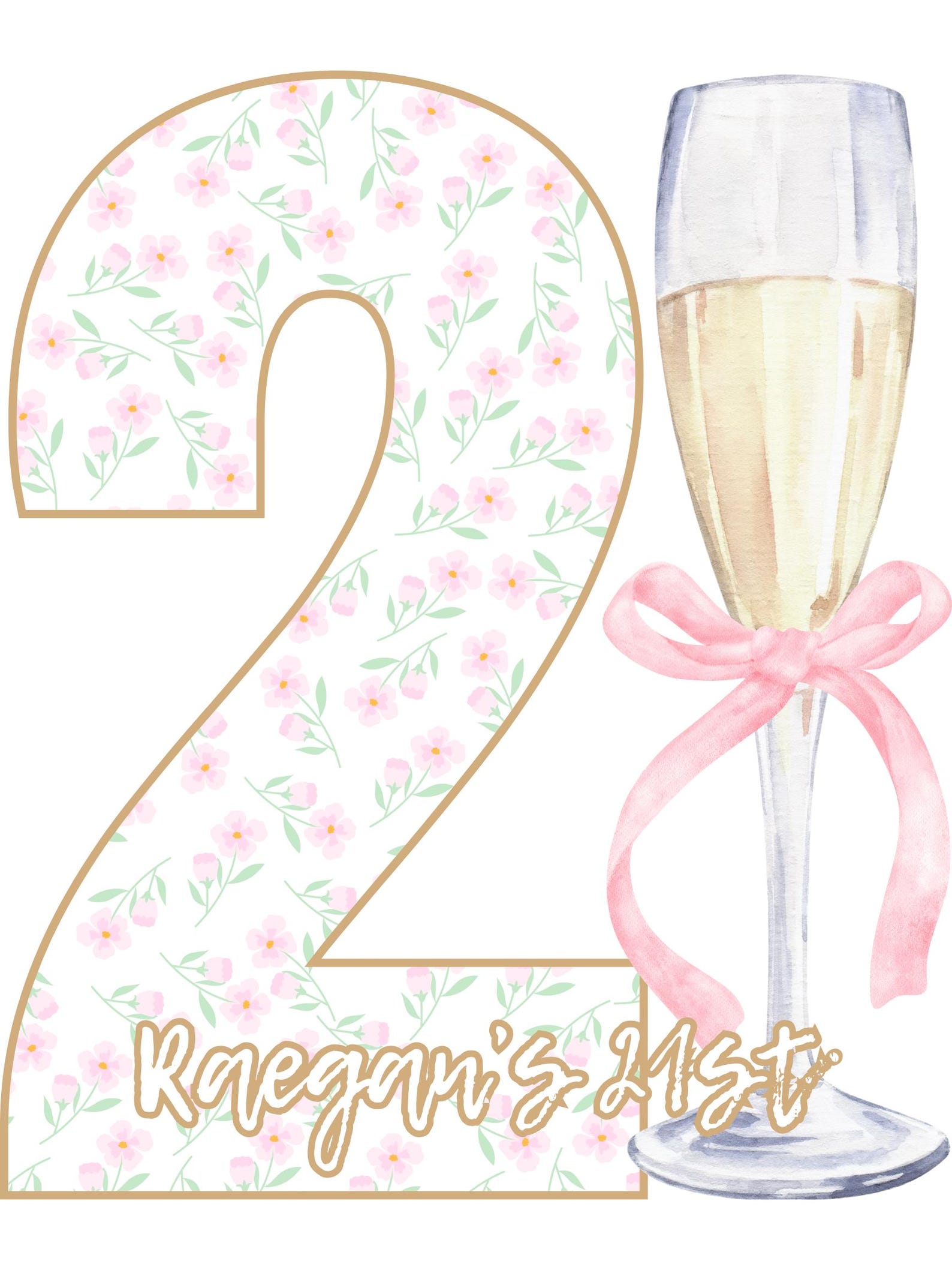 21st Birthday Cutout Sign - 3 Floral Options - Etsy