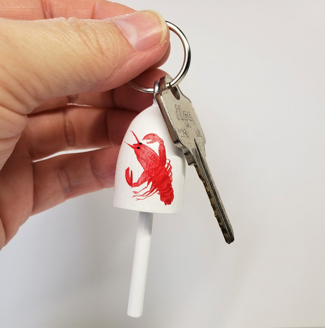 Lobster Buoy Key Chain - Etsy