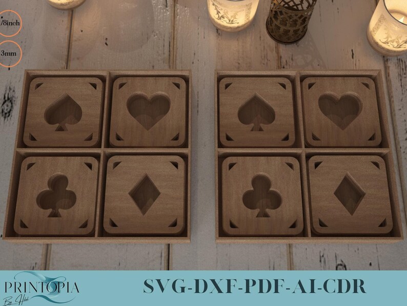 Laser Cut Coasters: 32 Designs W/ Box, SVG Files, Drink Coasters,laser ...
