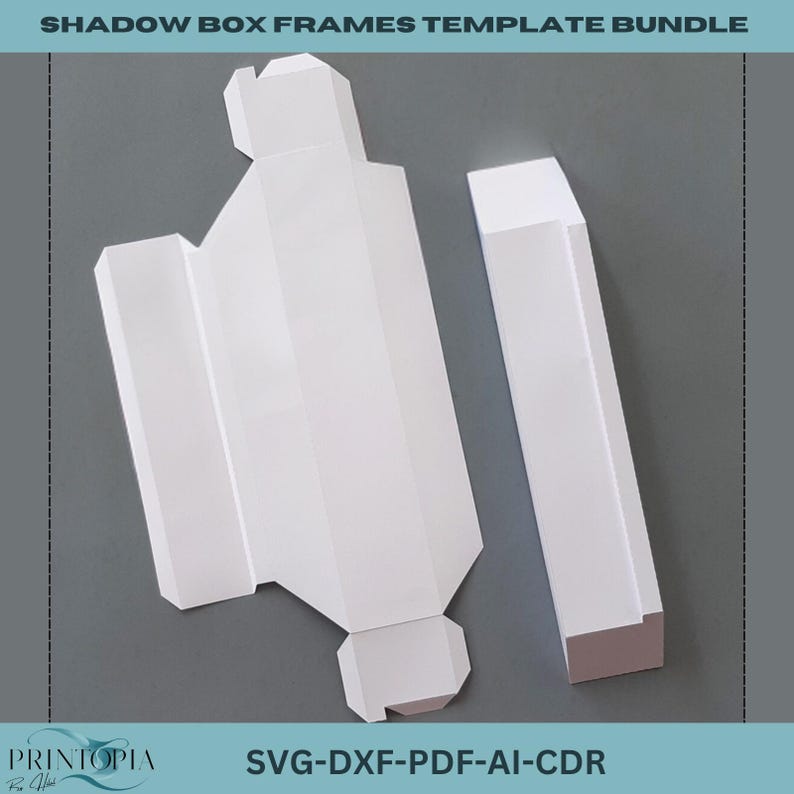 Shadow Box Frame Templates | 3D SVG Bundle | 5 Sizes | DIY Decor,diy ...