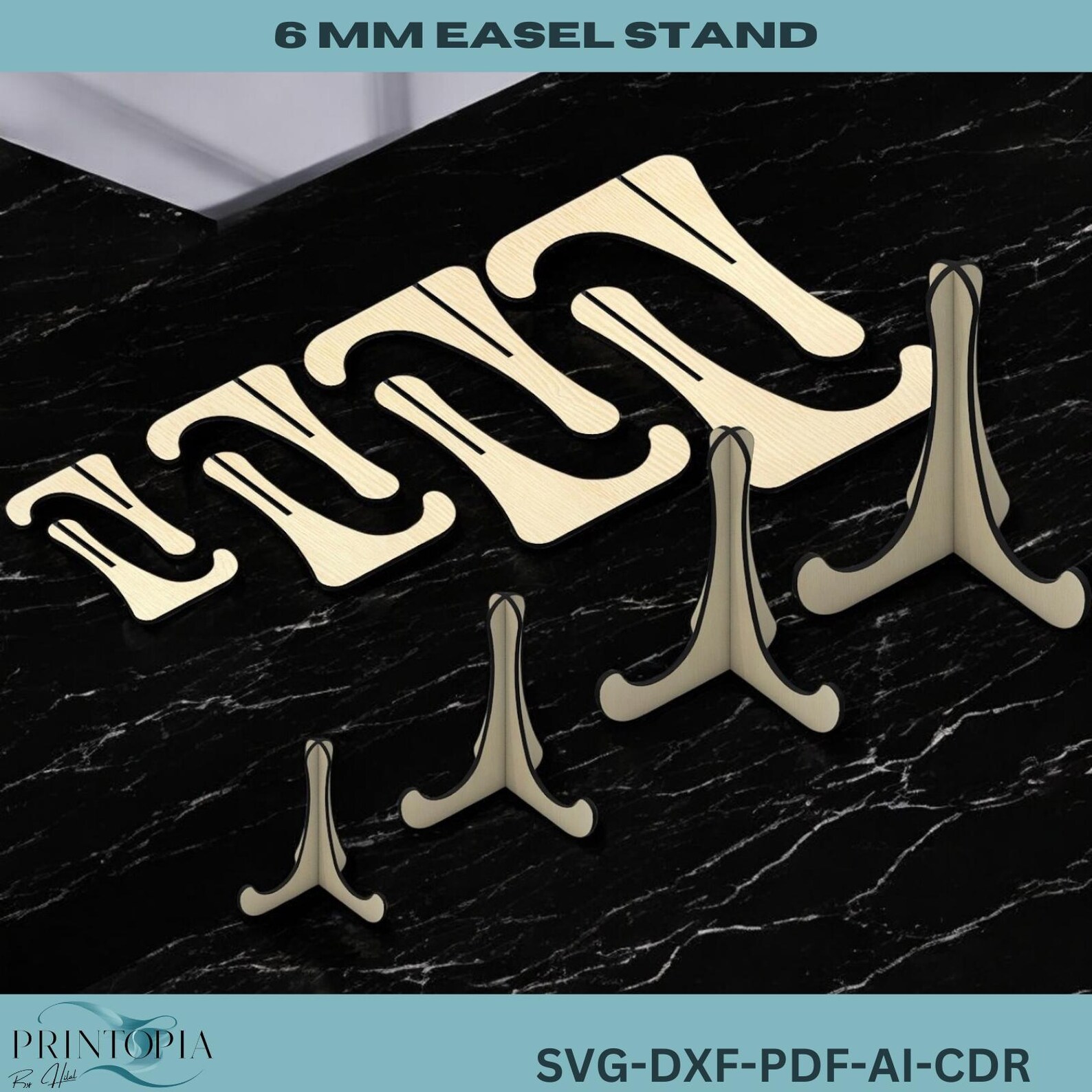Laser Cut Easel Stand Templates - Perfect for Displaying Art and Crafts ...
