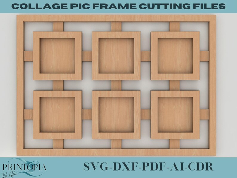 Customizable Picture Frame Template for Laser Cutting 094 - Etsy