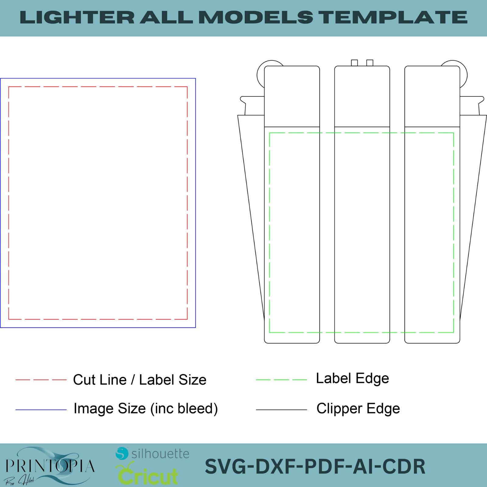 Lighter Template Bundle for All Models – Compatible With Cricut ...