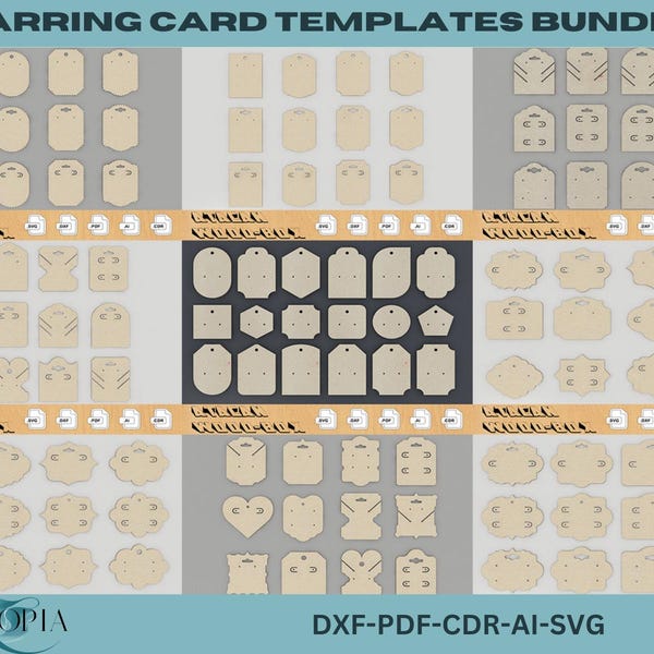 Custom Earring Cards - Etsy