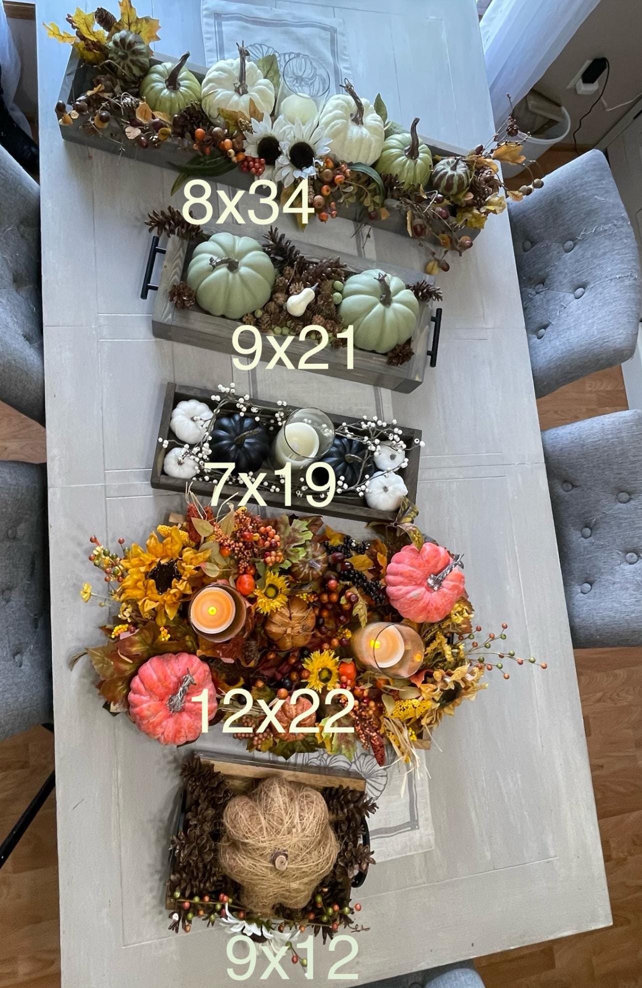 Western Decor Horseshoe Centerpiece Tray Personalized Serving Trays ...