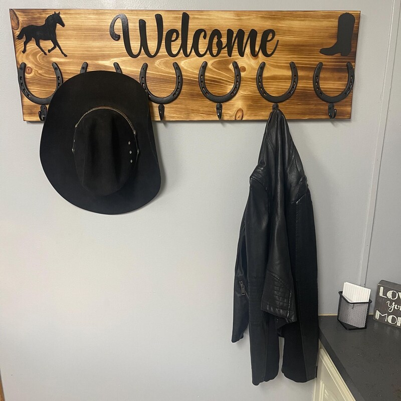 Rustic Coat Rack - Etsy