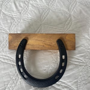 Western Decor Horseshoe Towel Rack Country Bathroom Towel Rack ...