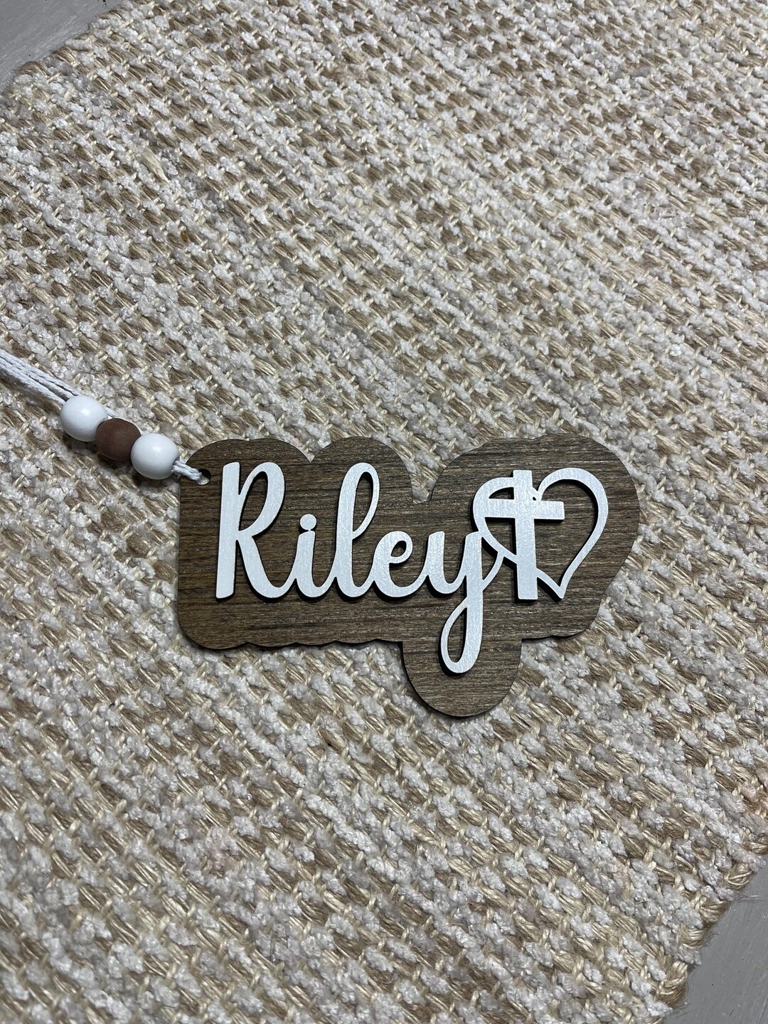 Christmas Gift Tags Faith Based Custom Wooden Layered Name Tags Gift ...