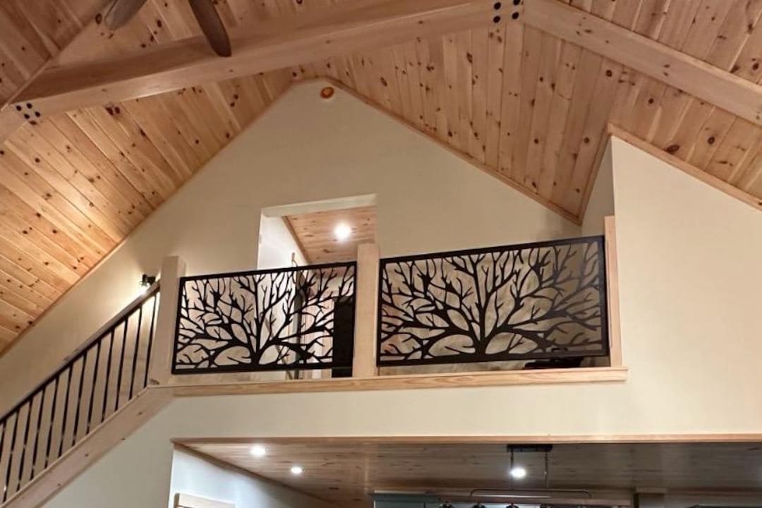 Metal Tree Railings. - Etsy