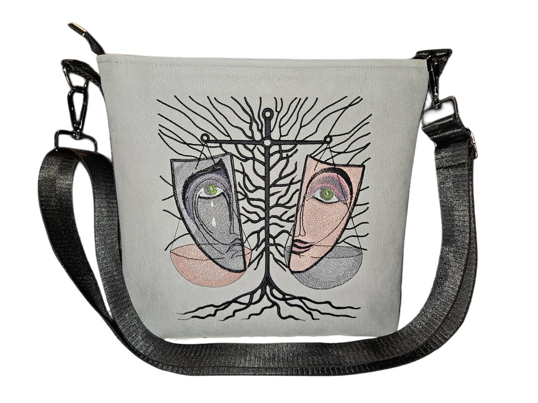 Art Design Balance Scales Emotions Harmony Soul Equilibrium Bag ...