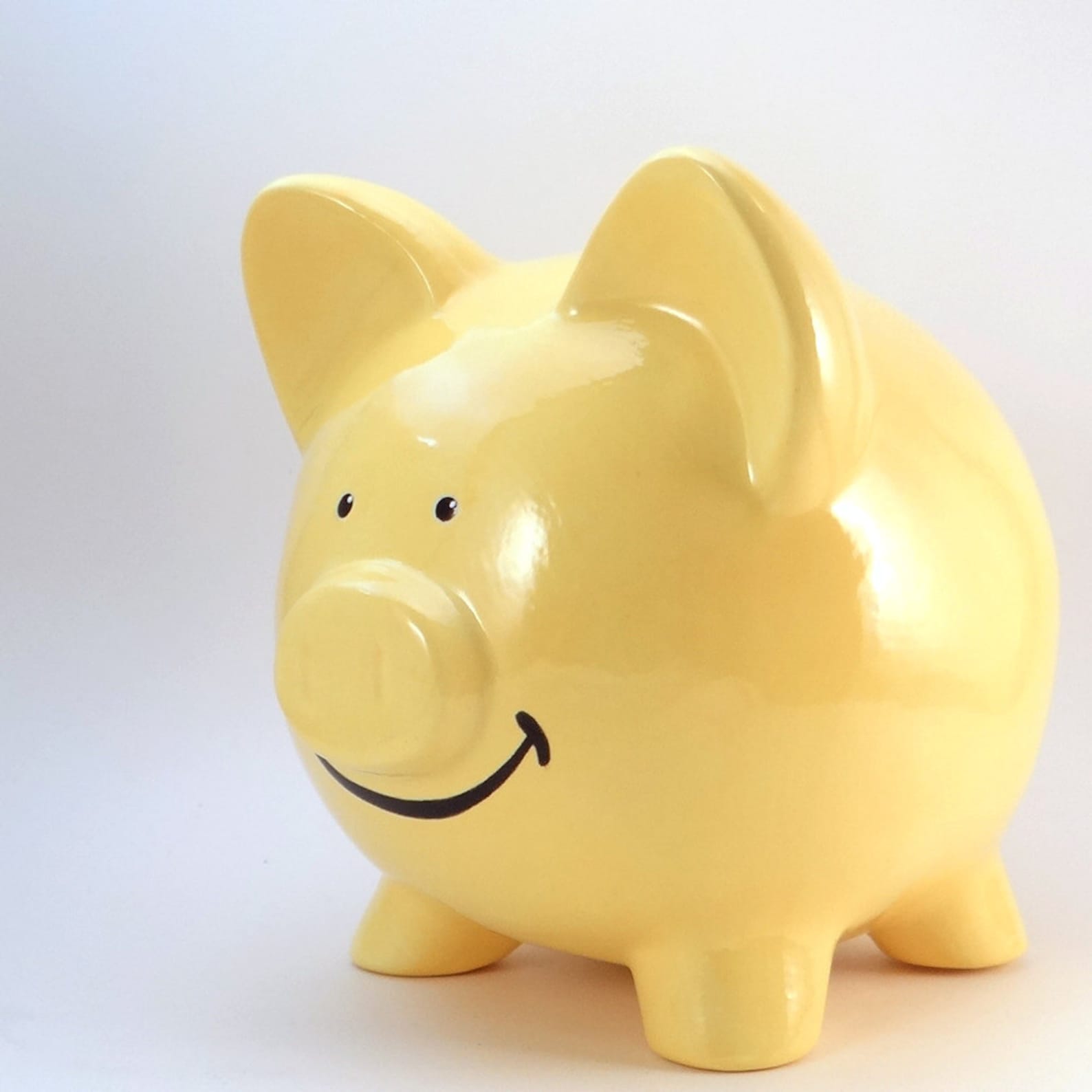 Smiley Piggy Bank Cute Personalized Piggy Bank Smiley Face - Etsy