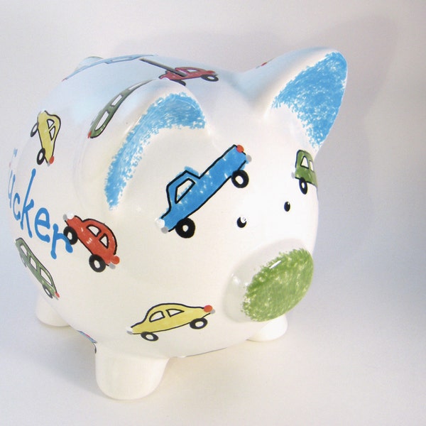 Car Piggy Bank - Etsy