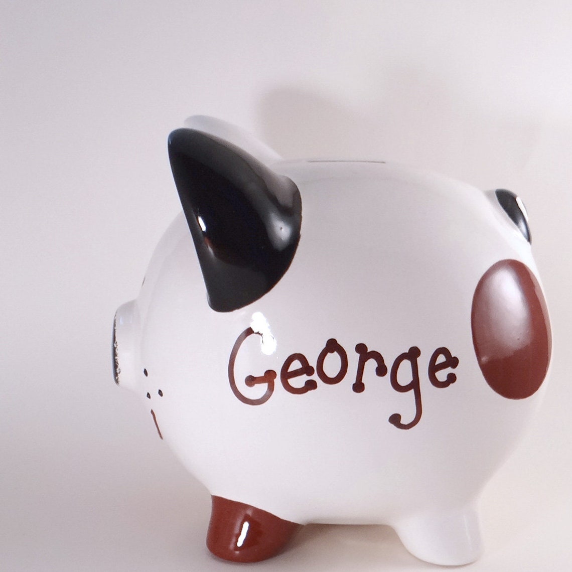 Puppy Dog Personalized Piggy Bank Dog Bank Beagle Bank Cute - Etsy