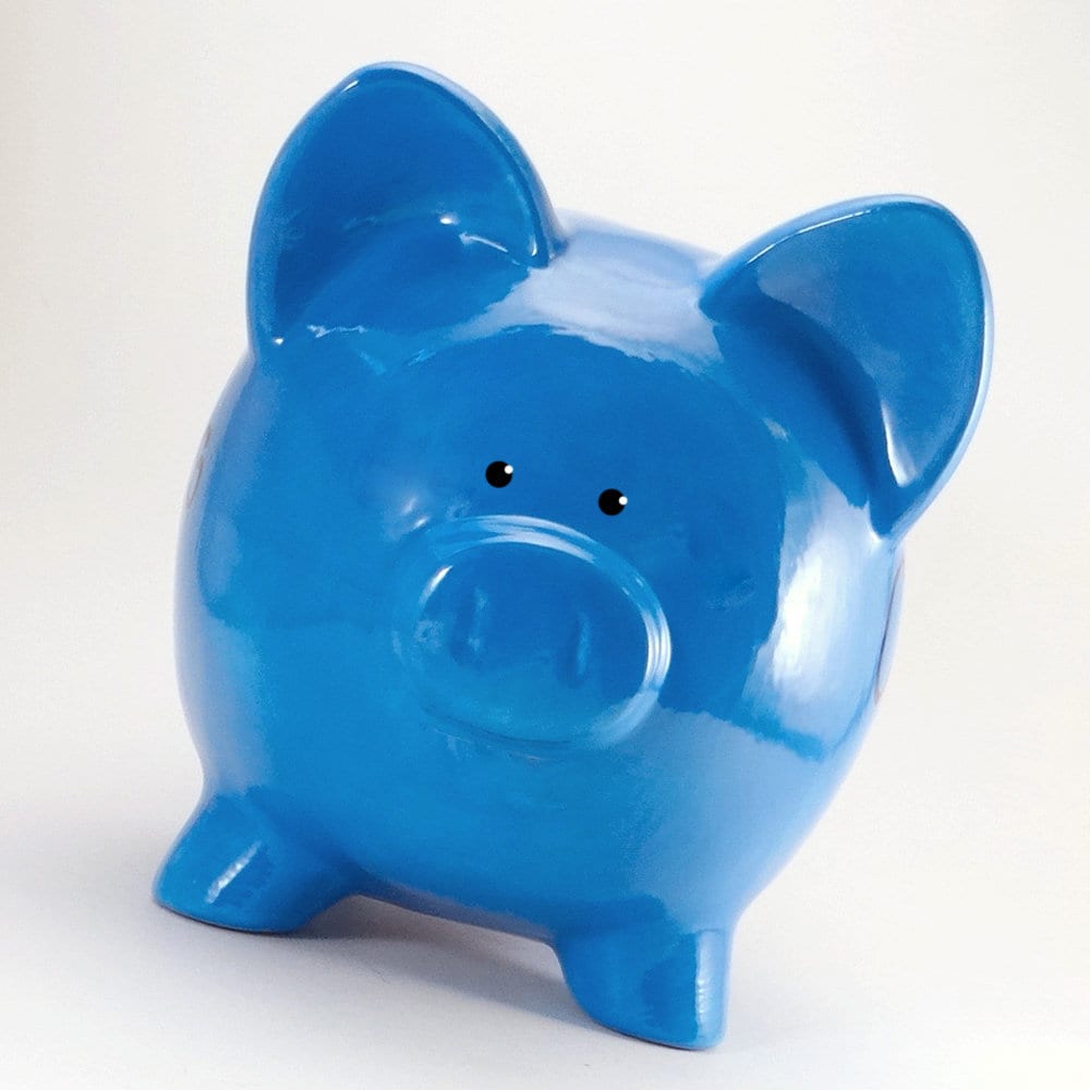 Classic Piggy Bank Personalized Piggy bank Old Fashioned | Etsy