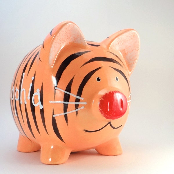Tiger Bank - Etsy