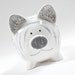 White Tiger Personalized Piggy Bank Tiger Bank Jungle Piggy - Etsy