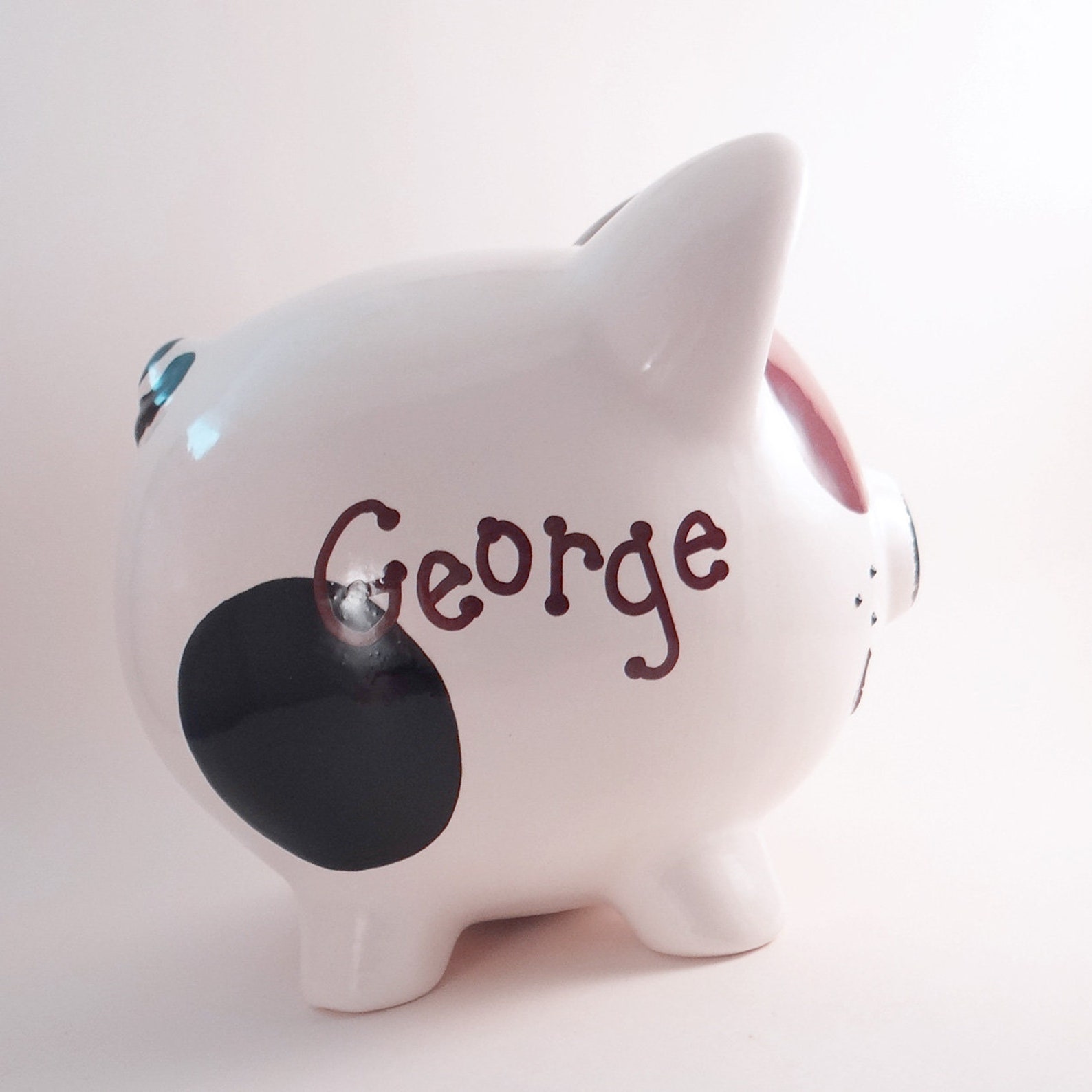 Puppy Dog Personalized Piggy Bank Dog Bank Beagle Bank Cute | Etsy