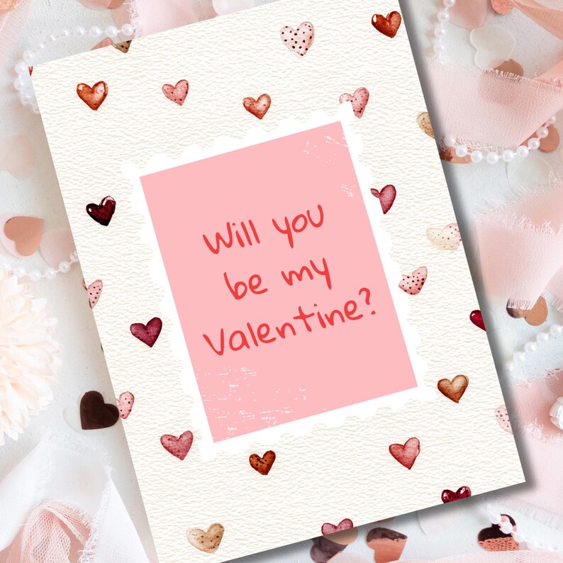 Watercolor Valentine Seamless Patterns Bundle| Romantic Designs Digital ...