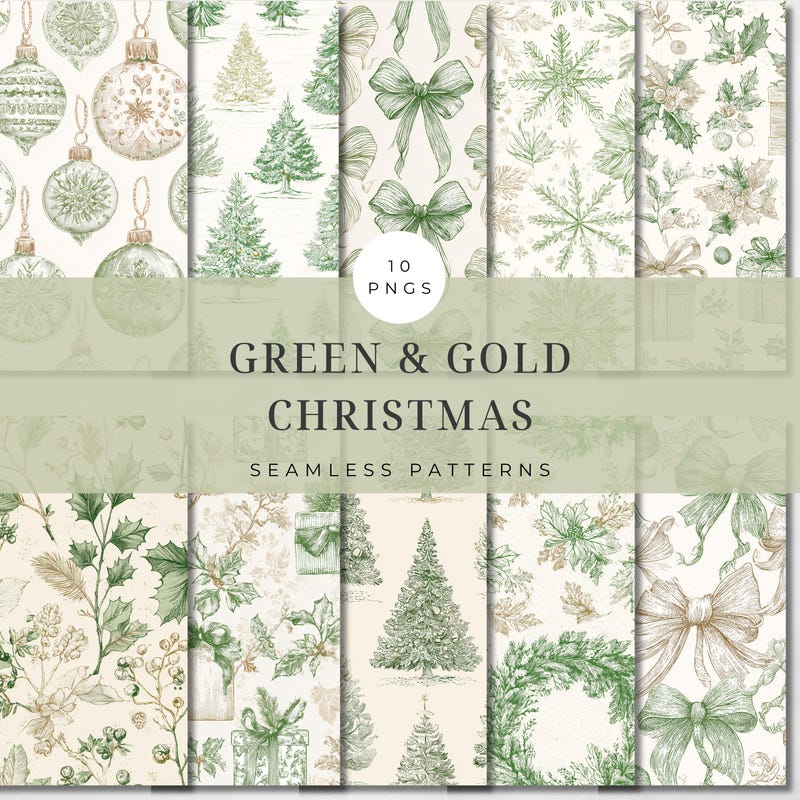 Toile Wall Paper Green - Etsy