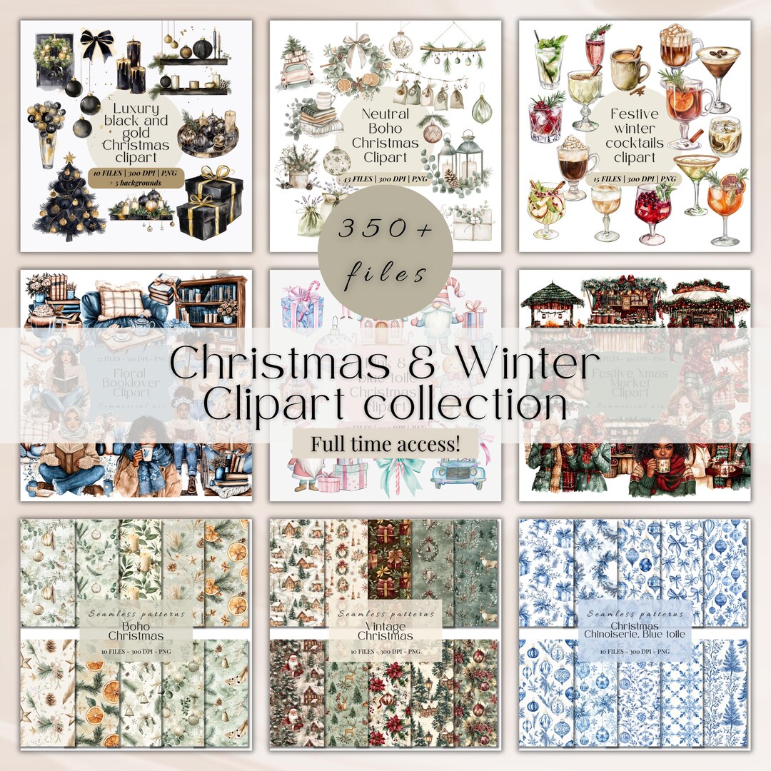 Whole Shop Digital Stickers | Entire Shop Bundle | December Digital ...