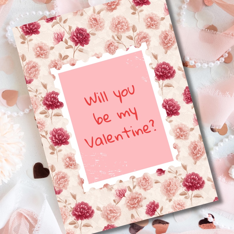 Watercolor Valentine Seamless Patterns Bundle| Romantic Designs Digital ...