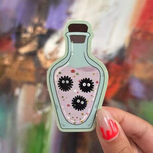 Soot Sprites Potion Bottle Studio Ghibli Sticker - Etsy