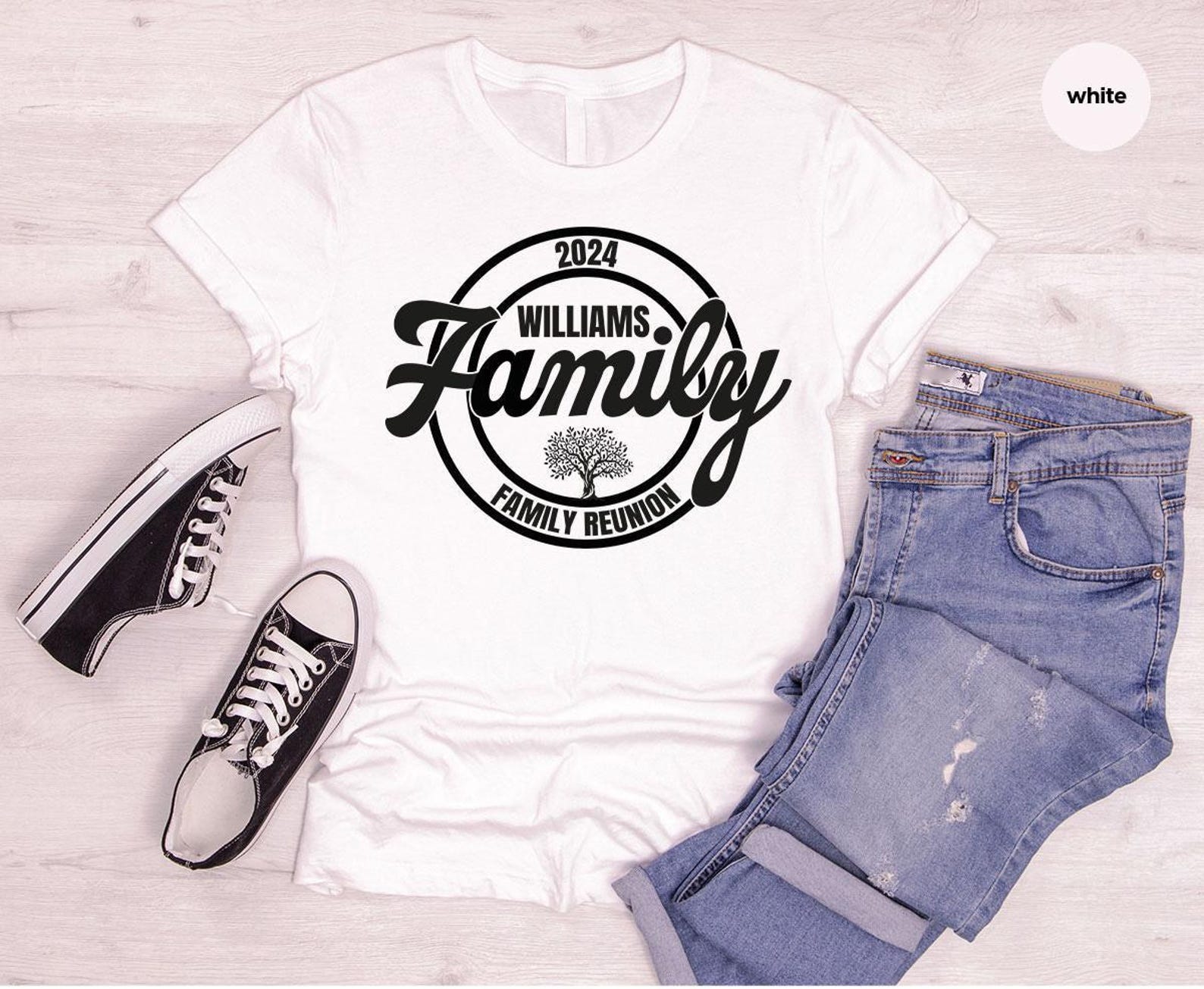 Custom Family Reunion Shirt, Vintage Matching Family Tees, Personalized ...