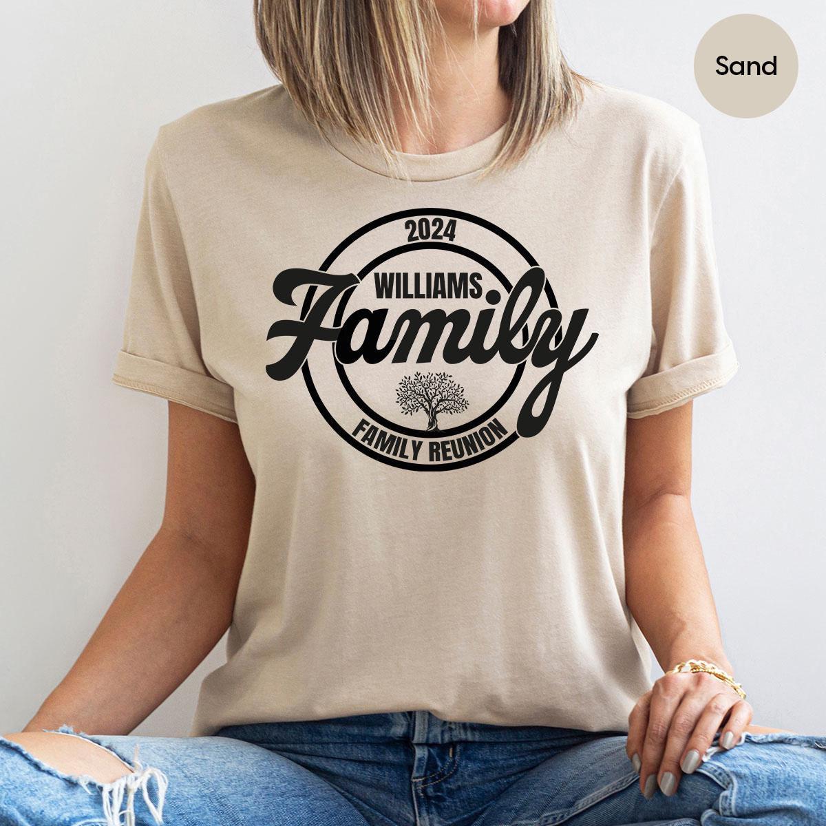 Custom Family Reunion Shirt, Vintage Matching Family Tees, Personalized ...