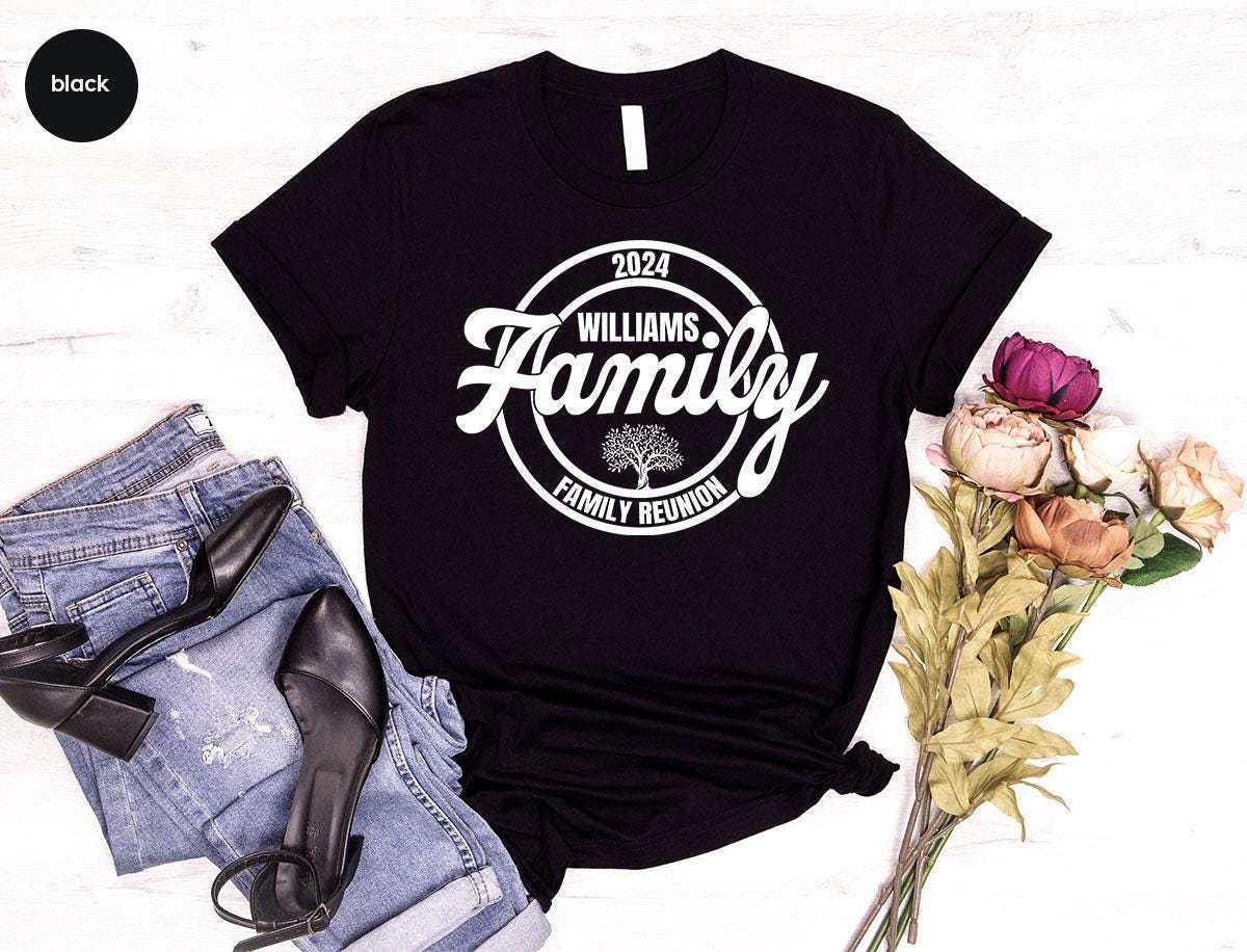 Custom Family Reunion Shirt, Vintage Matching Family Tees, Personalized ...