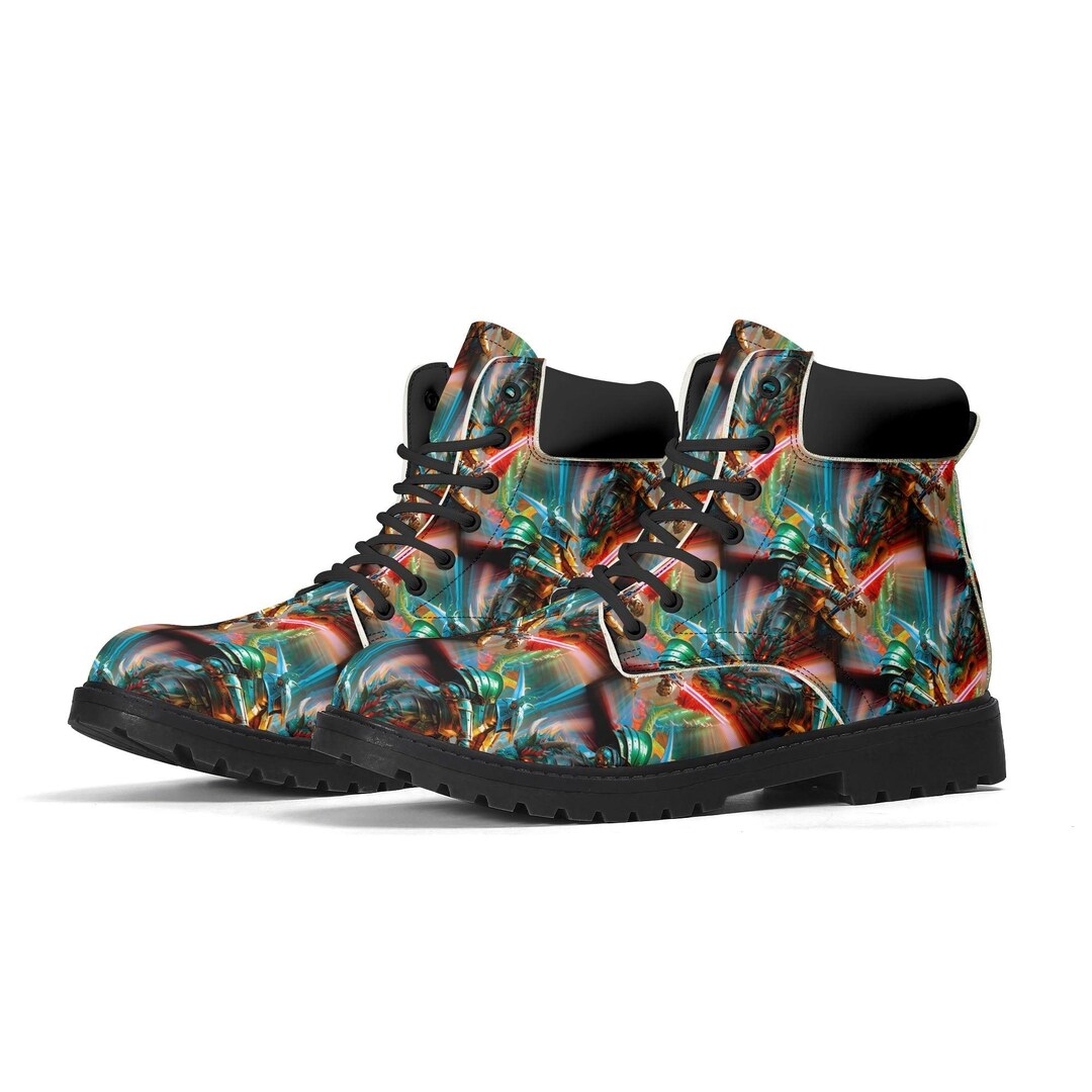 The Dragons Bane Men's Epic Battle Boots - Etsy