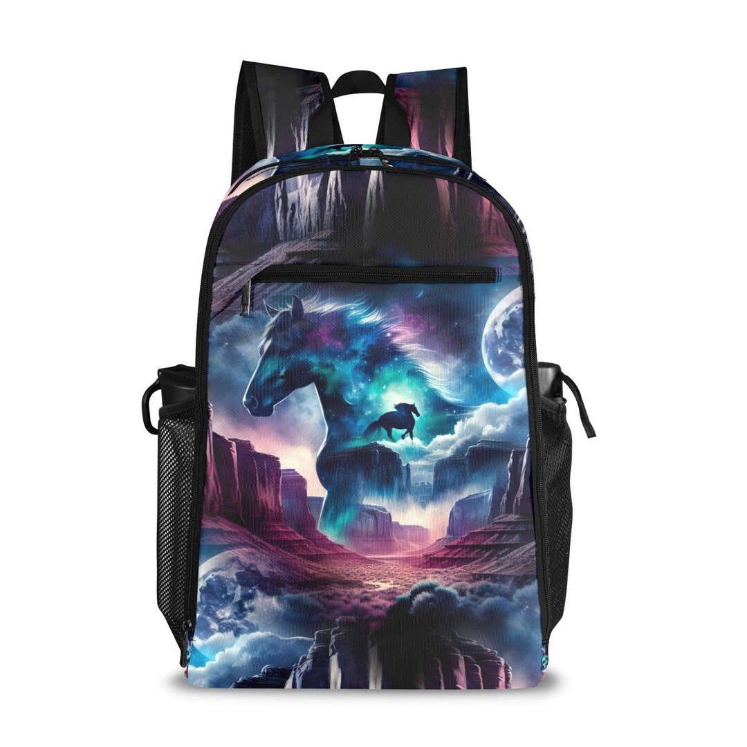 Wild West Wanderer Cosmic Horse Backpack - Etsy
