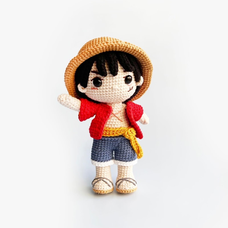 Luffy Monkey Pirate - Etsy UK