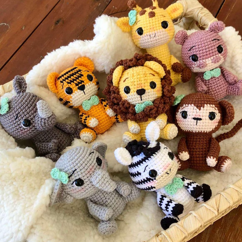 Zoo Animal Pattern - Etsy