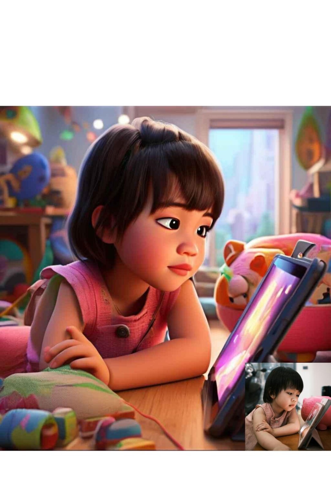 Pixar Style Photo Disney Family Characters 3d Avatar Cartoon Style ...