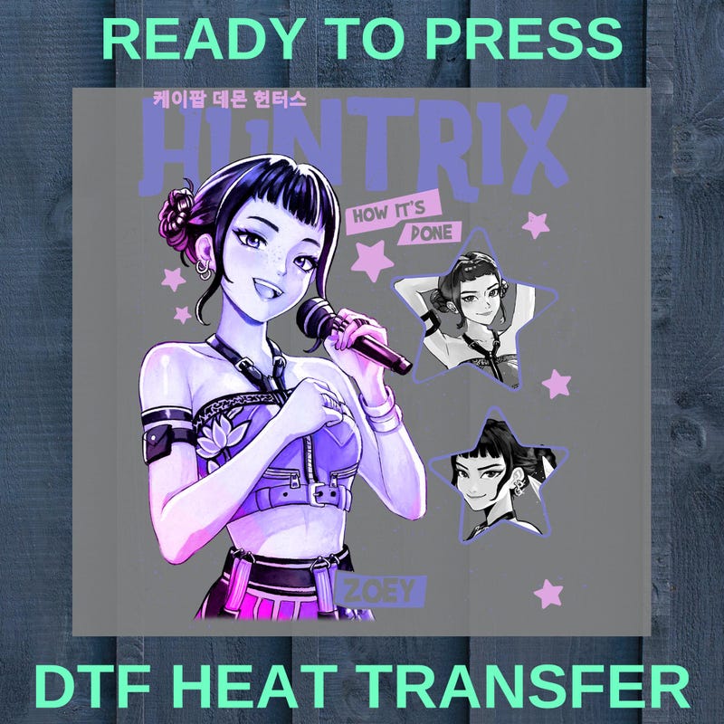 Kpop Demon Hunters Huntrix Microphone - Etsy