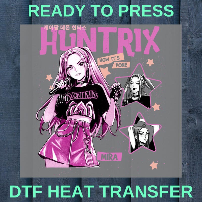 Kpop Demon Hunters Huntrix Microphone - Etsy