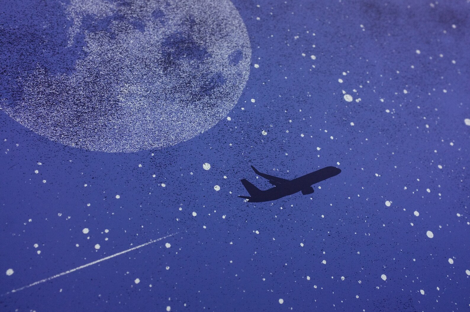 Night All Night - Screen Print, Limited Edition Poster, Modern Art ...