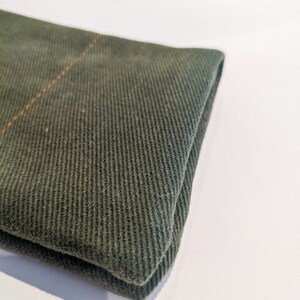Large Green Wallet, Minimalist Vegan Wallet, Women's Wallet, Valentine ...