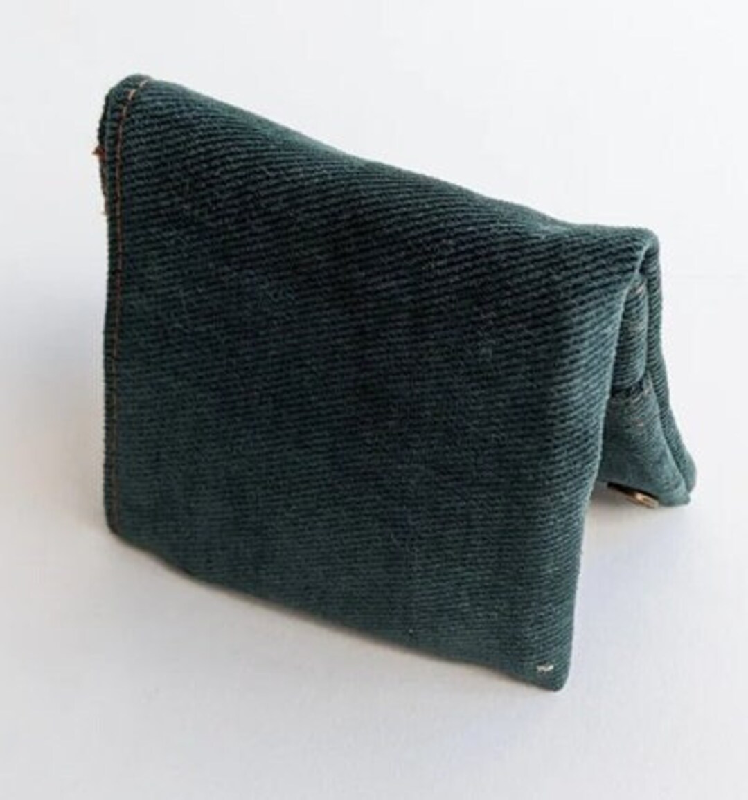 Green Vegan Bi-fold Wallet, Small Pocket Canvas Wallet - Etsy