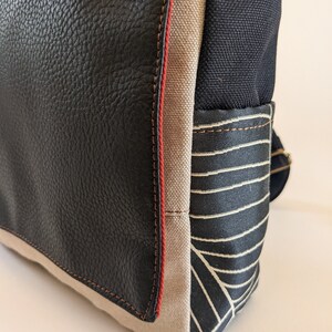 Small Messenger Bags for Men, Black Gray Crossbody Bag, Urban Sporty ...