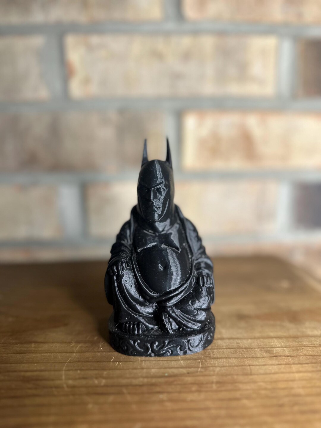 3D Printed Batman Buddha Plastic Statue Multiple Colors and Sizes ...