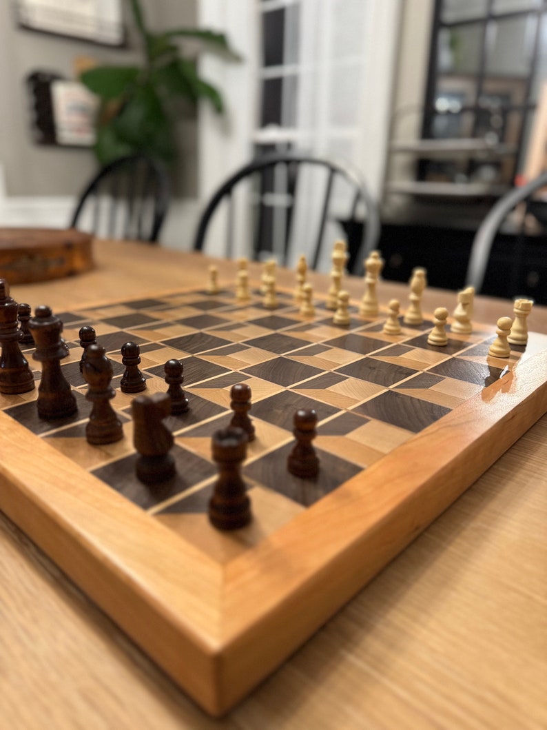 Chessboard - 3d Windowpane - Etsy