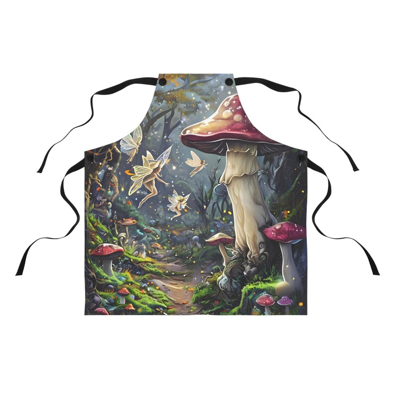 Whimsigoth Apron Dark Fairy Kitchen Accessory Fantasy Cooking Cover up ...