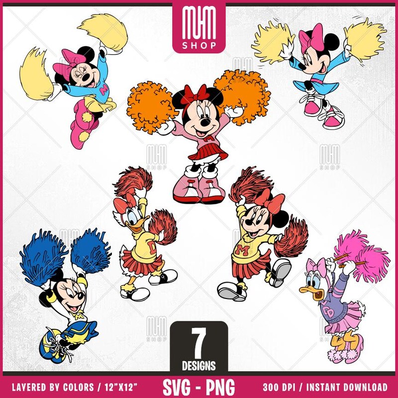 Minnie Cheerleader Decor - Etsy